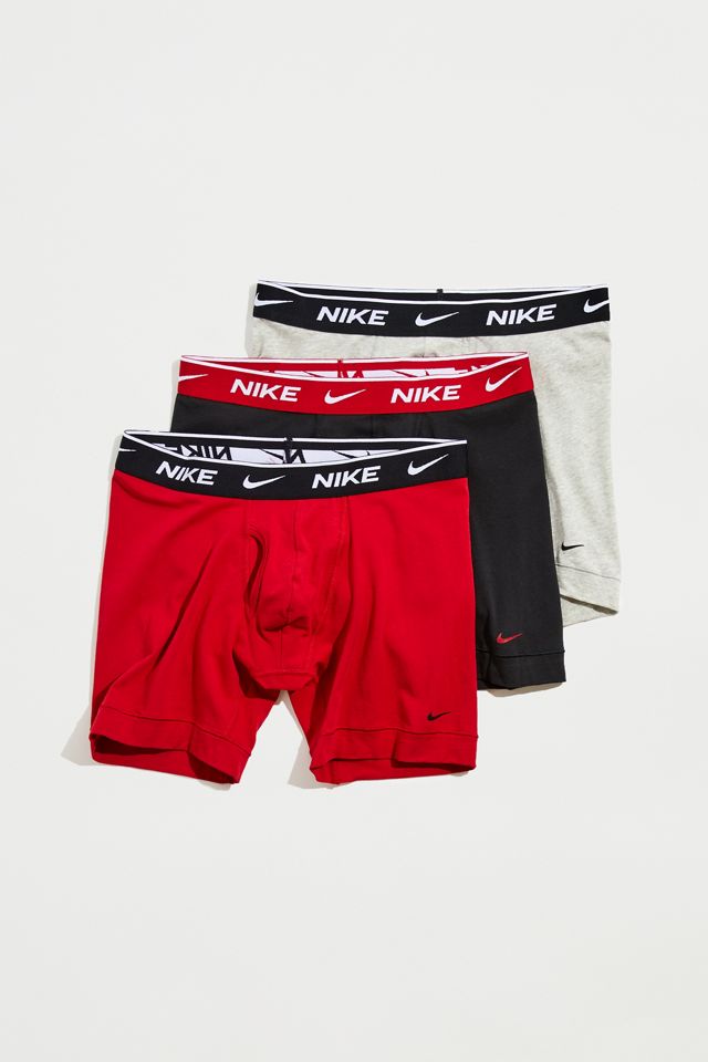 Nike Everyday Cotton Stretch Boxer Brief 3-Pack | Urban Outfitters