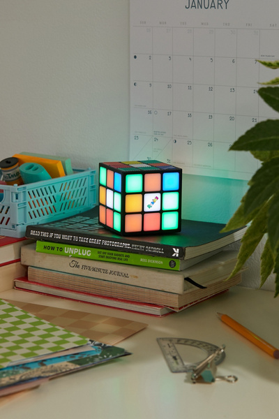 Rubik’s Cube LED Speaker | Urban Outfitters