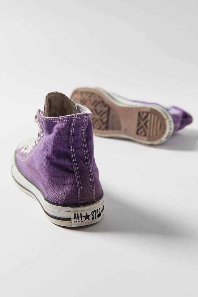 Vintage Converse Purple High Top Sneaker | Urban Outfitters Canada