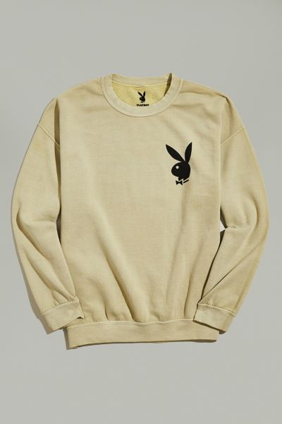 Playboy Pleasure For All Crew Neck Sweatshirt In Tan | ModeSens