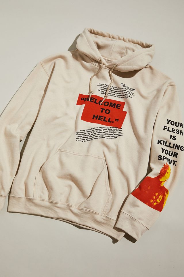 Hellraiser Quotes Hoodie Sweatshirt | Urban Outfitters Canada
