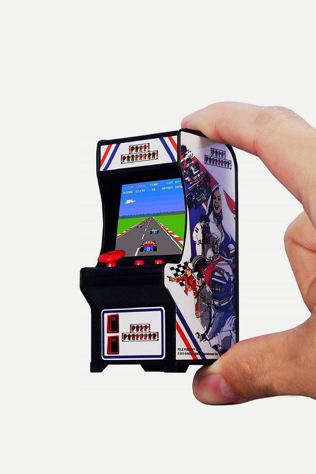 Tiny Arcade Miniature Pole Position Video Game | Urban Outfitters