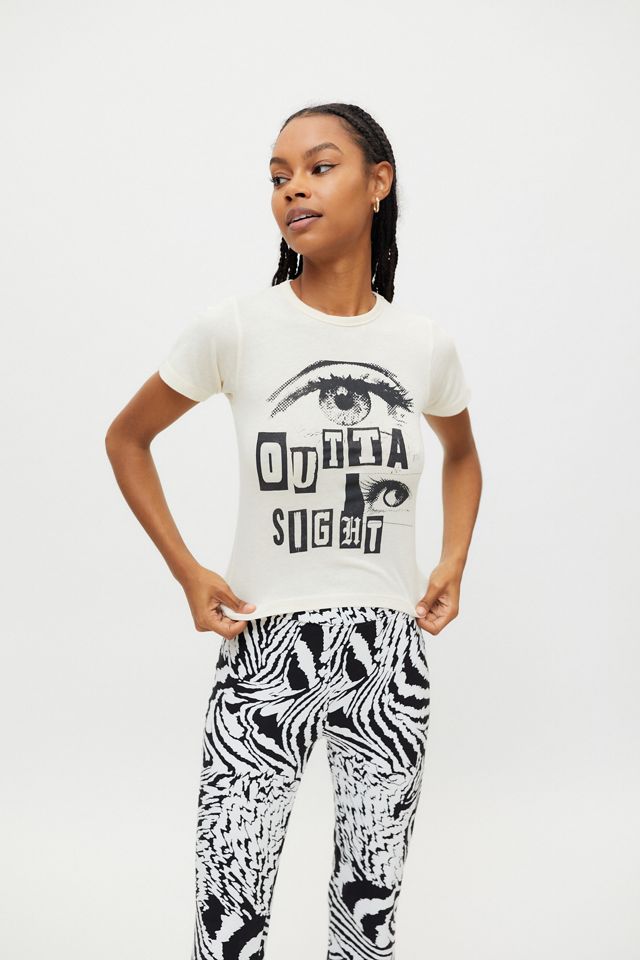 Outta Sight Cropped Graphic Tee | Urban Outfitters
