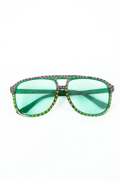 Zig Zag Big Dot Shades | Urban Outfitters