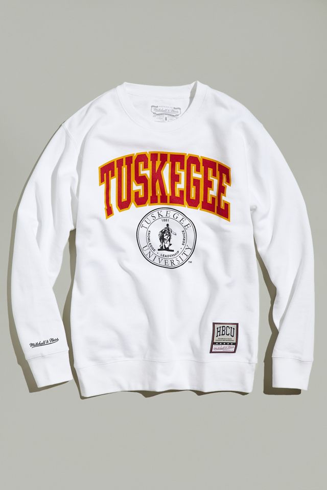 Mitchell & Ness Tuskegee University Classic Arch Crew Neck Sweatshirt | Urban Outfitters