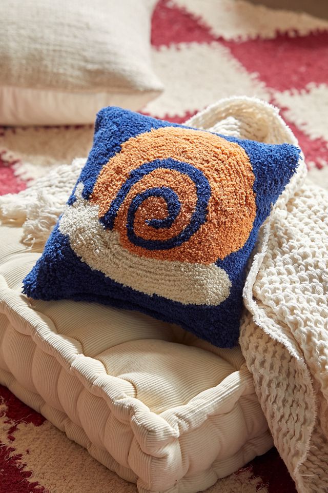 Snail Tufted Mini Throw Pillow | Urban Outfitters