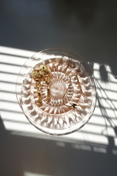 Vintage Geometric Glass Catch-all | Urban Outfitters