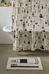 Bathroom Icons Bath Mat | Urban Outfitters
