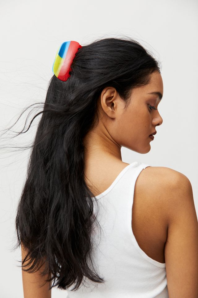 Blackcurrant Pop Art Club Claw Clip | Urban Outfitters