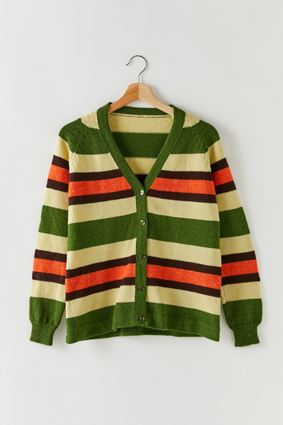 Vintage Striped Cardigan | Urban Outfitters