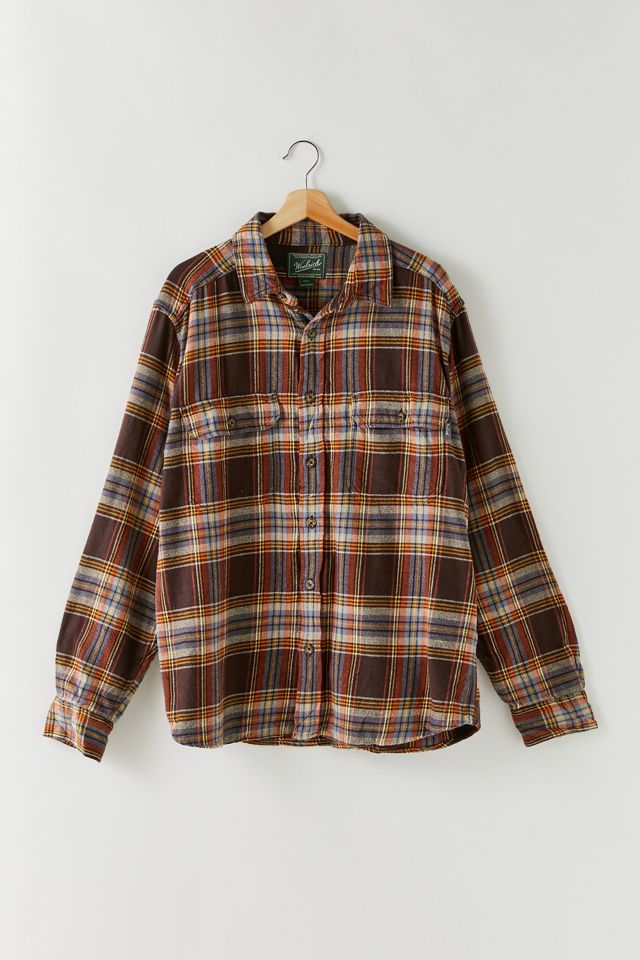 Vintage Heavyweight Flannel Shirt | Urban Outfitters