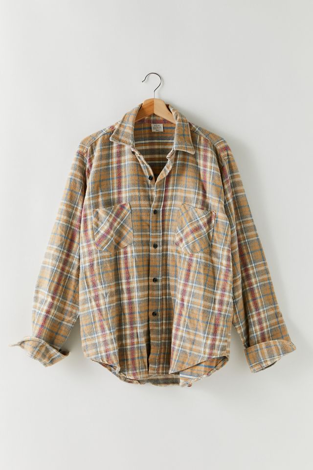 Vintage Heavyweight Flannel Shirt | Urban Outfitters