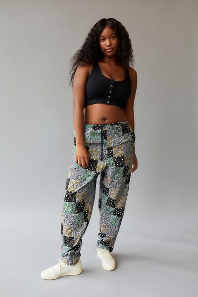 SKIDZ Paisley Patchwork Pant | Urban Outfitters