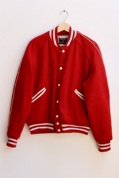 Vintage 1970s Quilt Lined Felco Wool Baseball Jacket Made in USA ...