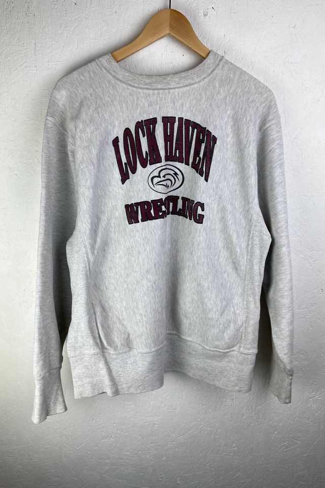 Vintage Lock Haven Wrestling Crewneck Sweatshirt | Urban Outfitters