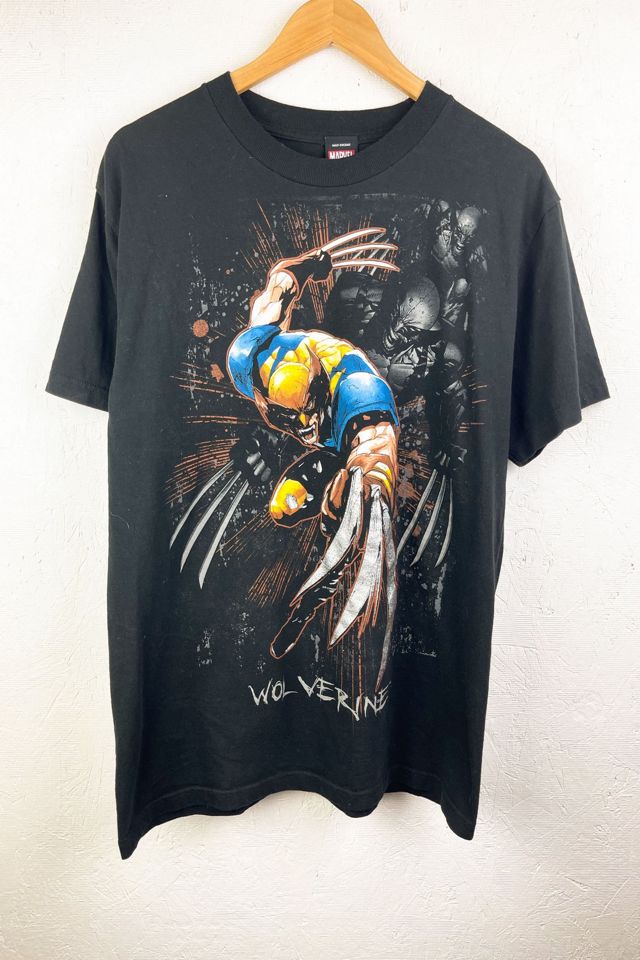 Vintage Wolverine Marvel Mad Engine T Shirt | Urban Outfitters