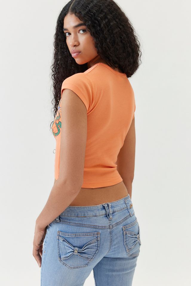 Pure Love Tiger Baby Tee | Urban Outfitters Pure Love Tiger Baby Tee | Urban Outfitters