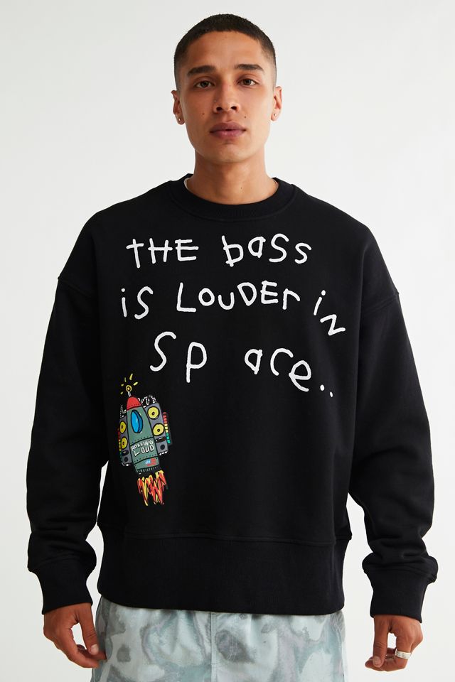 b2Ss Rolling Loud UO Exclusive Bass Crew Neck Sweatshirt | Urban Outfitters