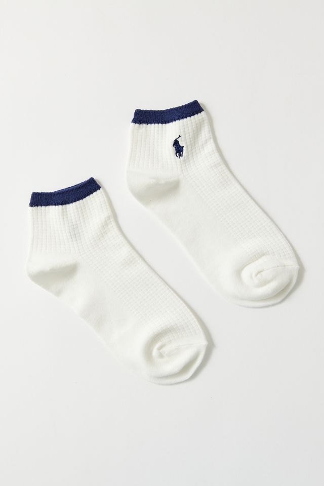 Polo Ralph Lauren Tipped Waffle Ankle Sock | Urban Outfitters