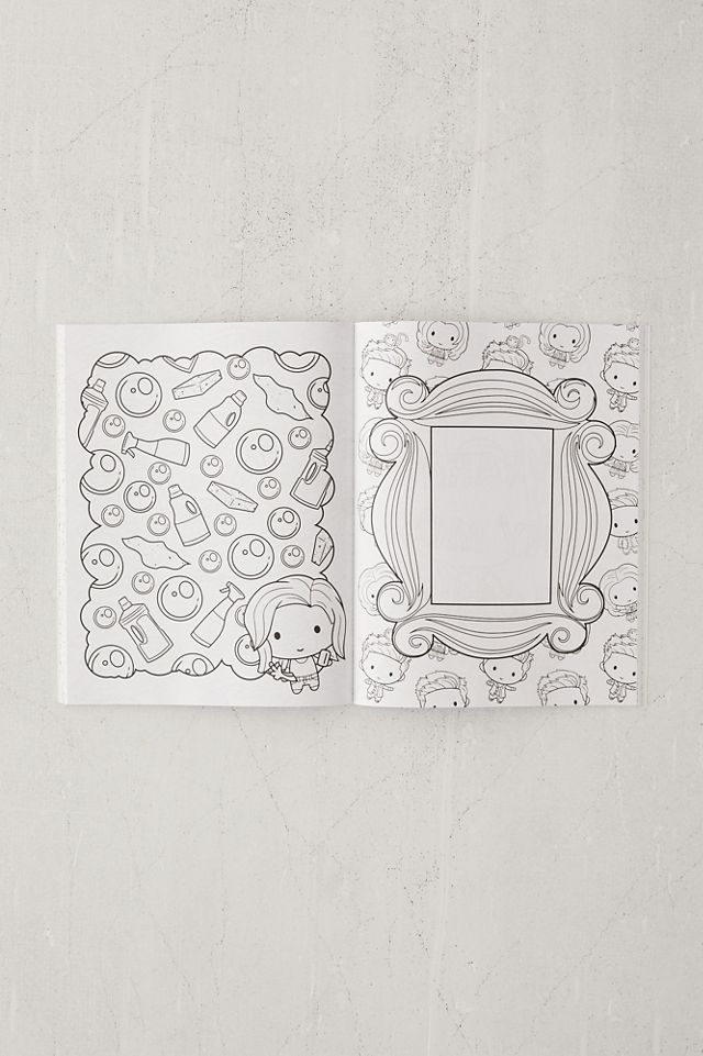 The Official Friends Coloring Book | Urban Outfitters