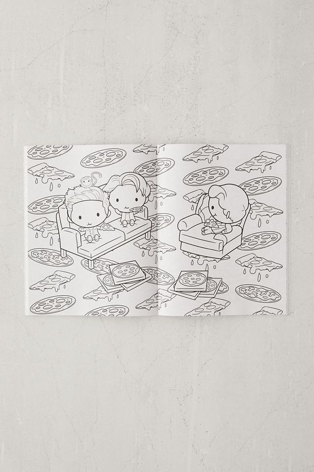 The Official Friends Coloring Book | Urban Outfitters