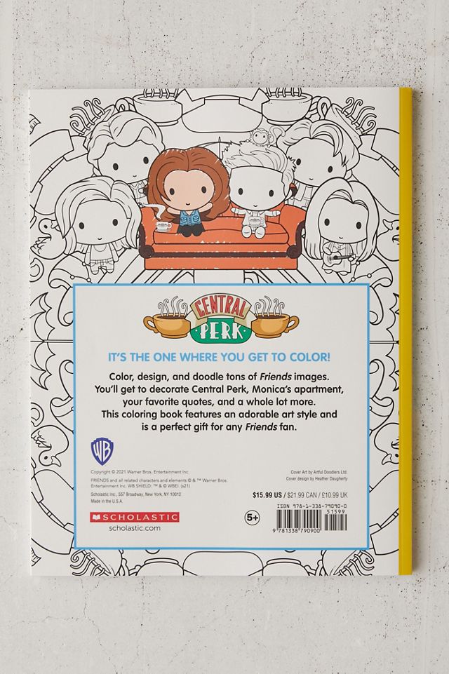 The Official Friends Coloring Book | Urban Outfitters