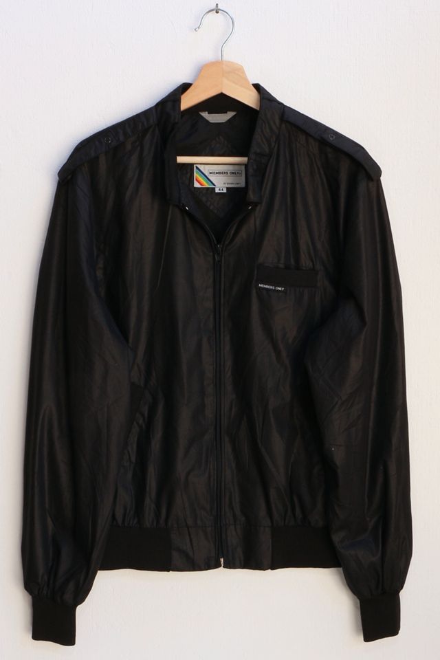 Vintage 1980s Members Only Jacket Made in Hong Kong | Urban Outfitters