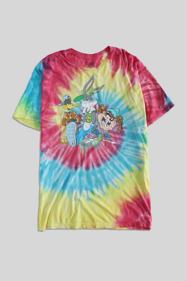 Vintage Looney Tunes Tie-Dye Tee | Urban Outfitters