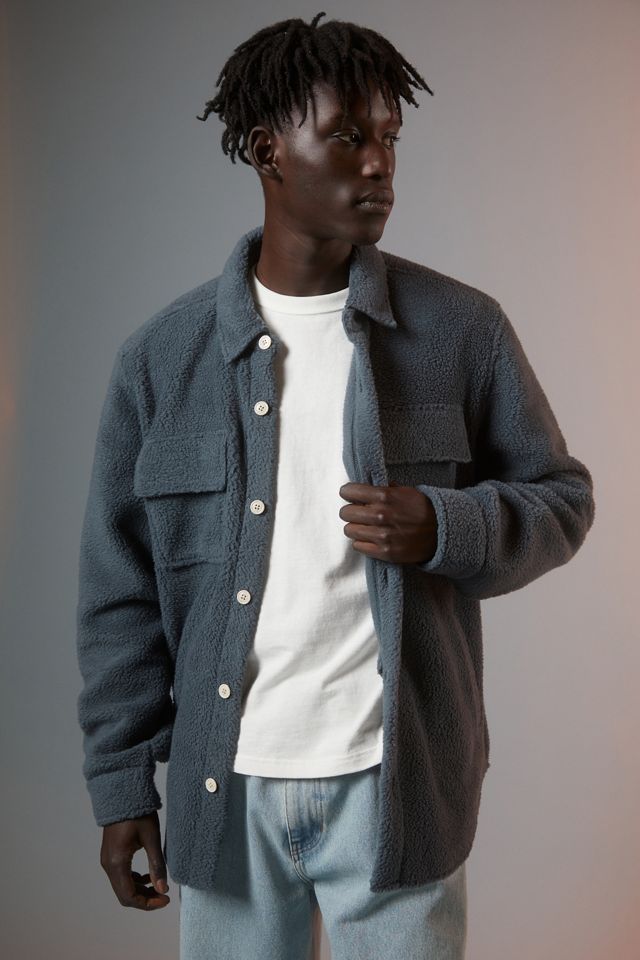 Standard Cloth Piled Fleece Shirt Jacket | Urban Outfitters