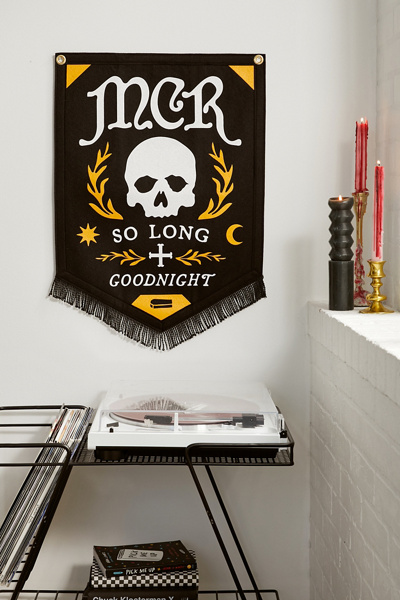 Oxford Pennant X My Chemical Romance So Long Goodnight Flag Tapestry ...