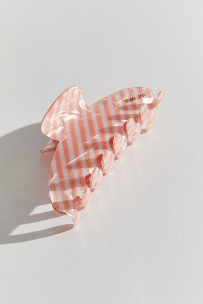 Emi Jay Peach Cabana Big Effing Claw Clip | Urban Outfitters