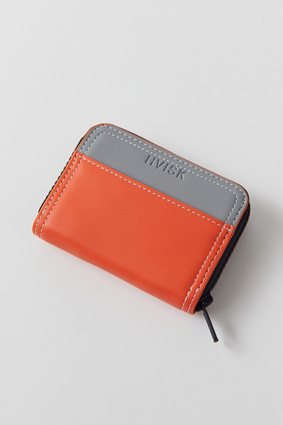 HVISK Caution Structure Zip Wallet | Urban Outfitters