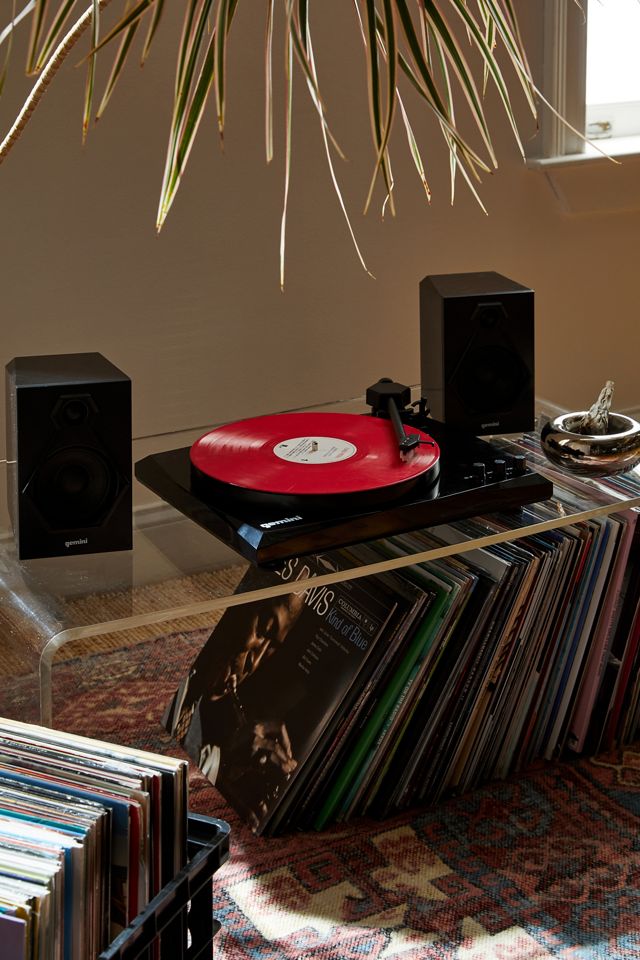 Gemini TT-900BB Vinyl Record Player with Bluetooth & Dual Stereo ...