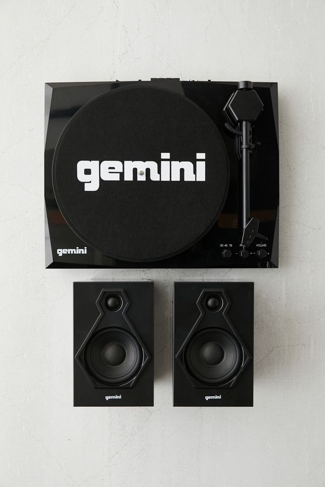 Gemini TT-900BB Vinyl Record Player with Bluetooth & Dual Stereo ...