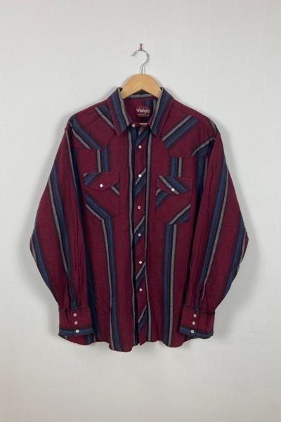 Vintage Wrangler Snap Button Shirt | Urban Outfitters