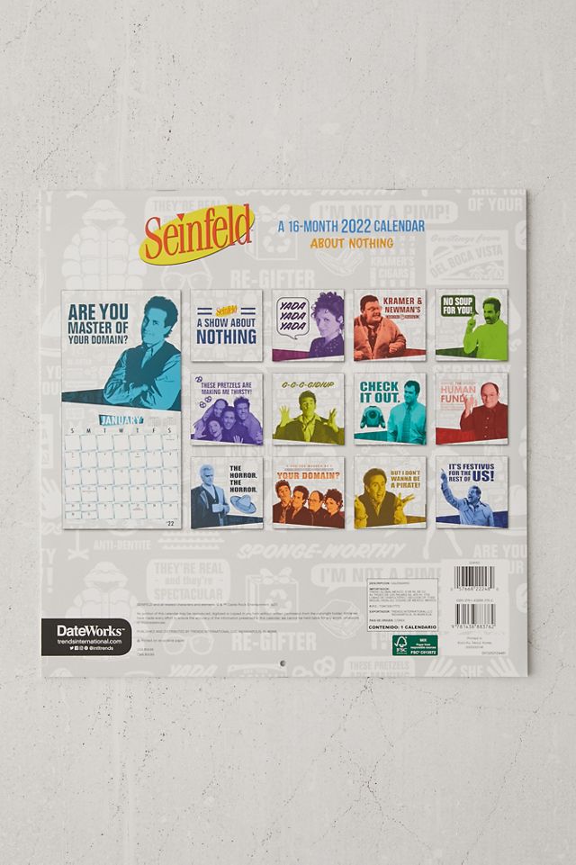Seinfeld 2022 Wall Calendar | Urban Outfitters