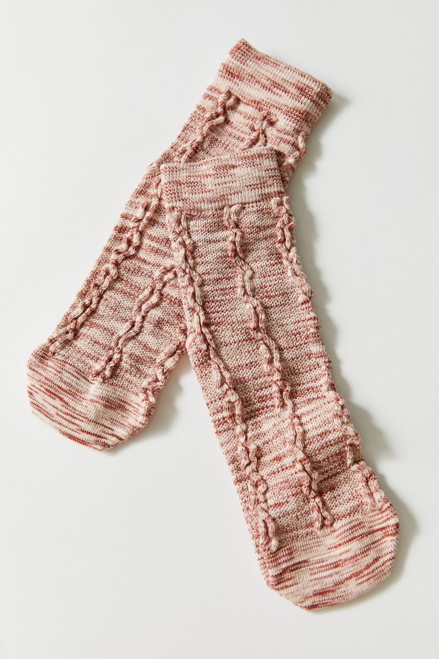 Tailored Union Cable Knit Sock | Urban Outfitters Canada