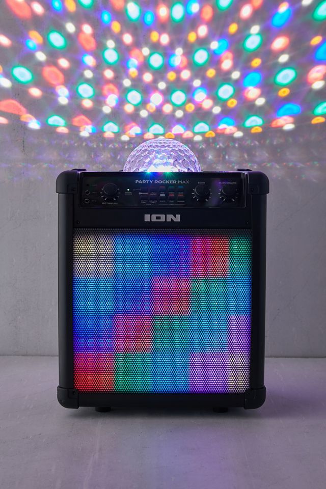 ION Party Rocker Max LED Bluetooth Speaker & Mic Set | Urban Outfitters ...