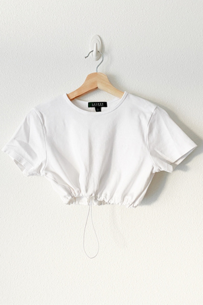 Vintage Ralph Lauren Reworked Crop Top | Urban Outfitters
