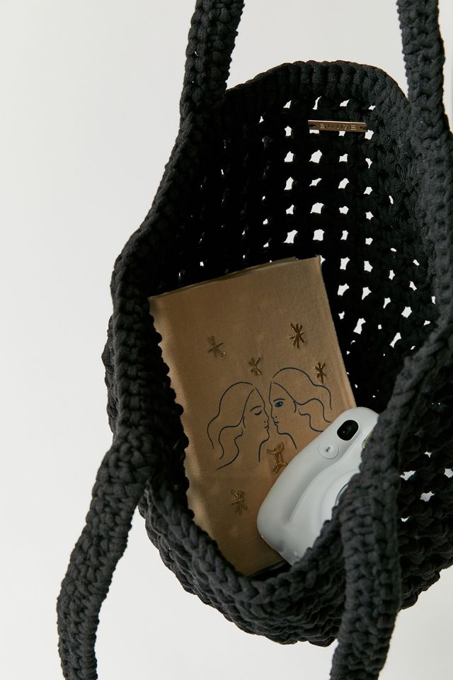 Binge Knitting Cape Circular Tote Bag | Urban Outfitters