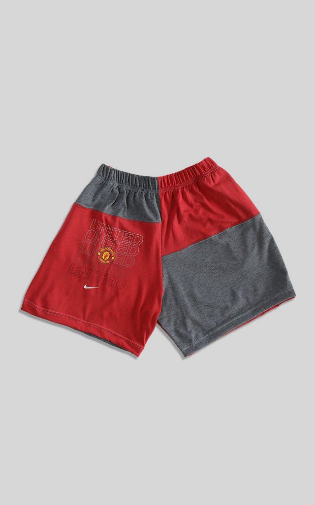 Frankie Collective Rework Nike Patchwork Tee Shorts | Urban Outfitters
