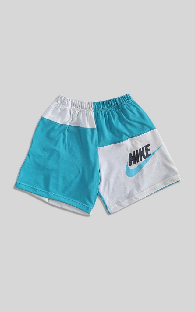Frankie Collective Rework Nike Patchwork Tee Shorts | Urban Outfitters