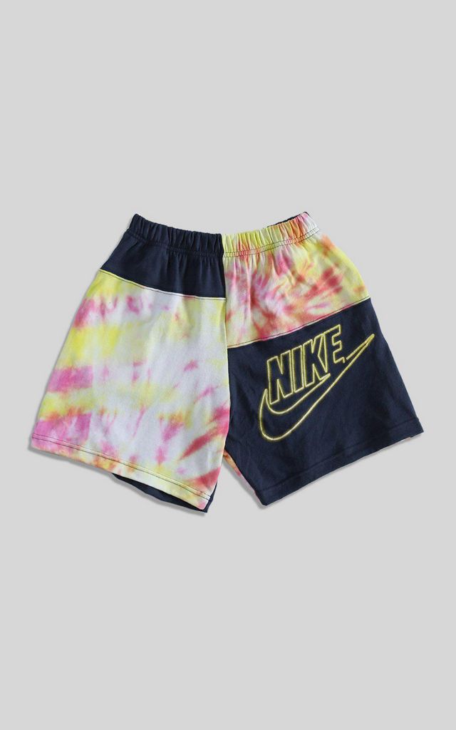 Frankie Collective Rework Nike Patchwork Tee Shorts | Urban Outfitters