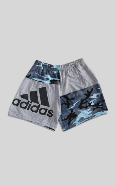 Frankie Collective Rework adidas Patchwork Tee Shorts | Urban Outfitters