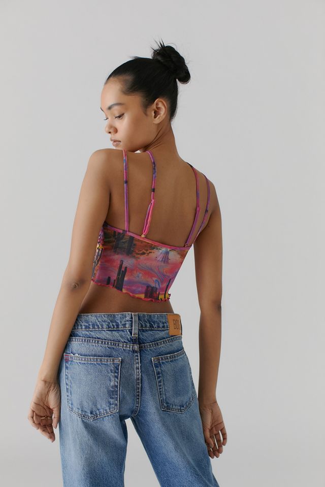 UO Yuma Ruffle Cami | Urban Outfitters