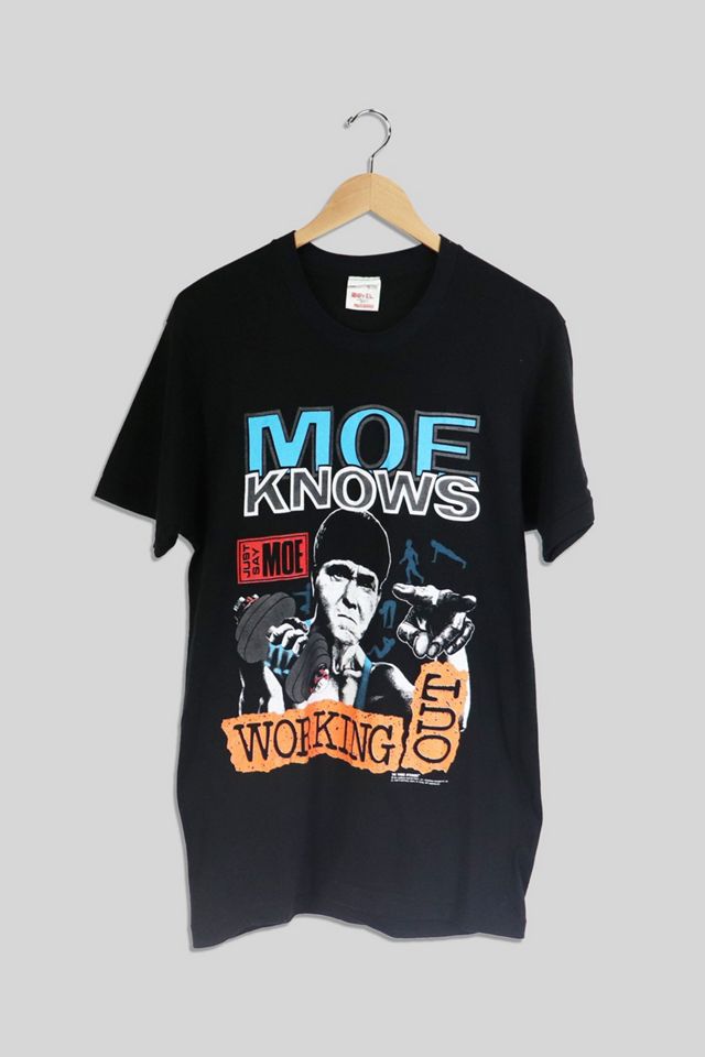 Vintage Moe Knows Three Stooges T Shirt | Urban Outfitters