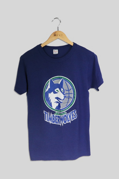 Vintage Champion Minnesota Timberwolves '80s T Shirt | Urban Outfitters