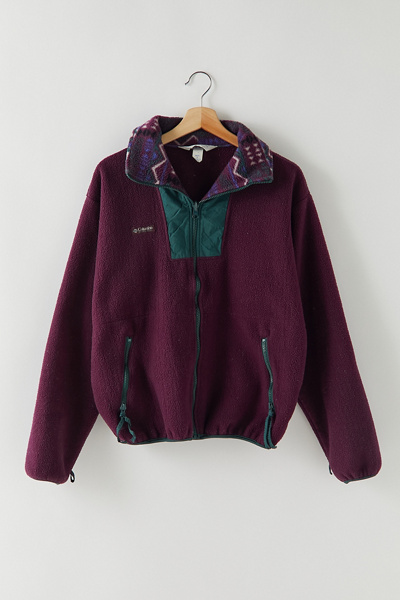 Vintage Columbia Fleece Pullover Jacket | Urban Outfitters
