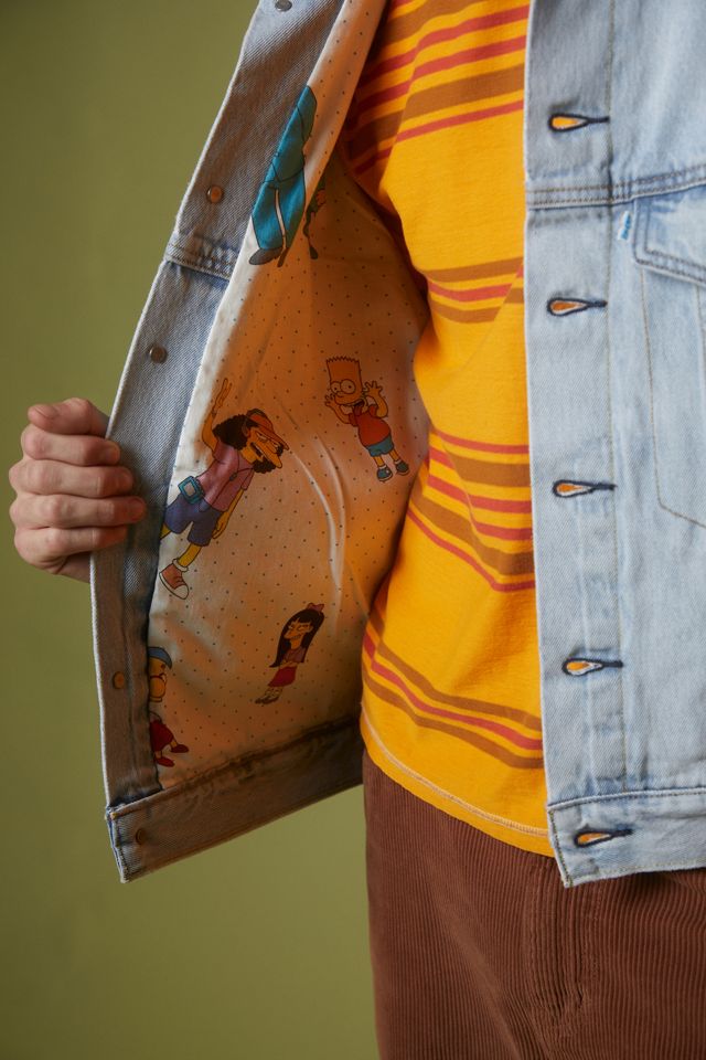 Levi’s X The Simpsons Trucker Jacket | Urban Outfitters