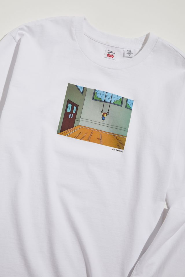 Levi’s X The Simpsons Gymnastic Long Sleeve Tee | Urban Outfitters